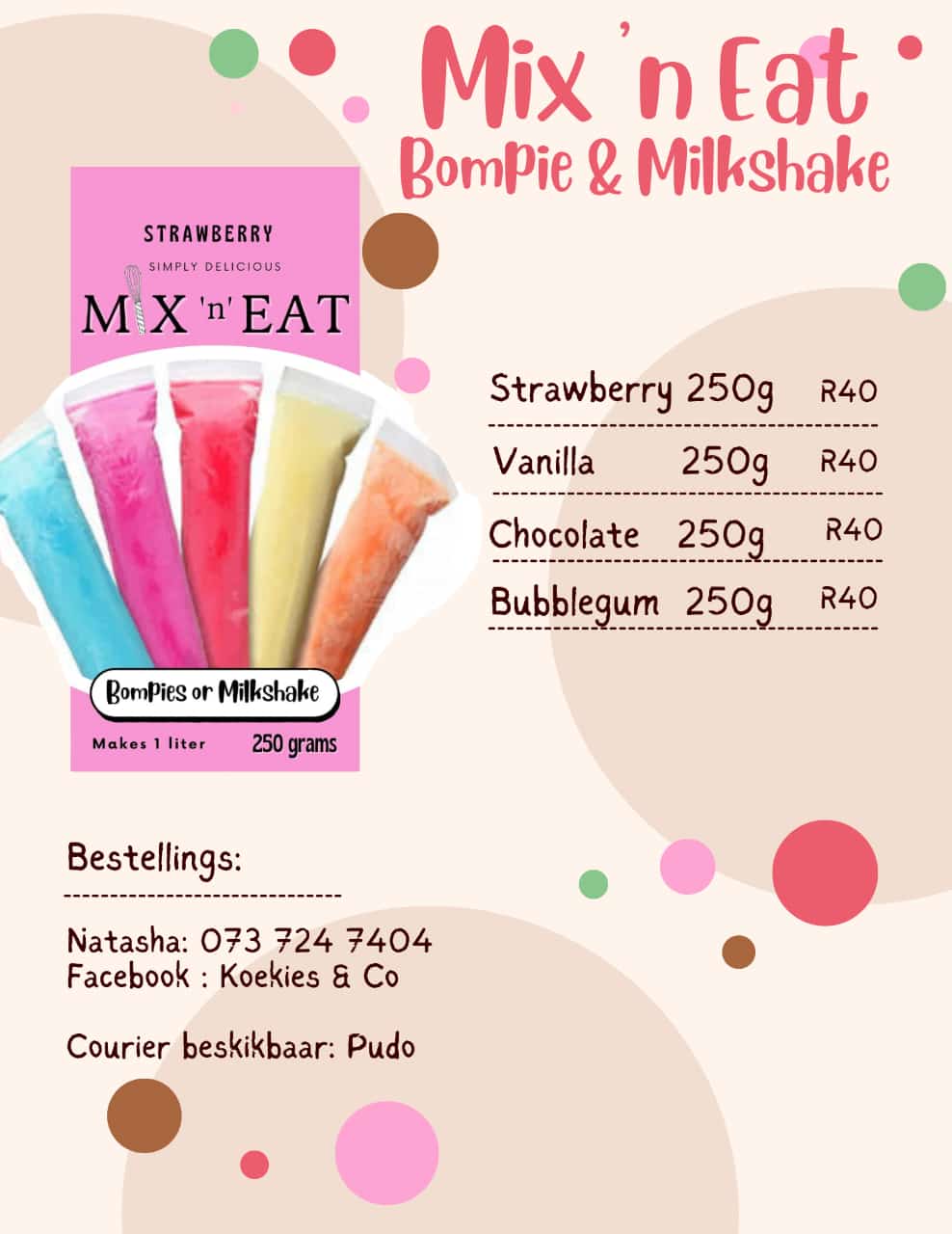 Bompies & Milkshakes – Koekies & Co